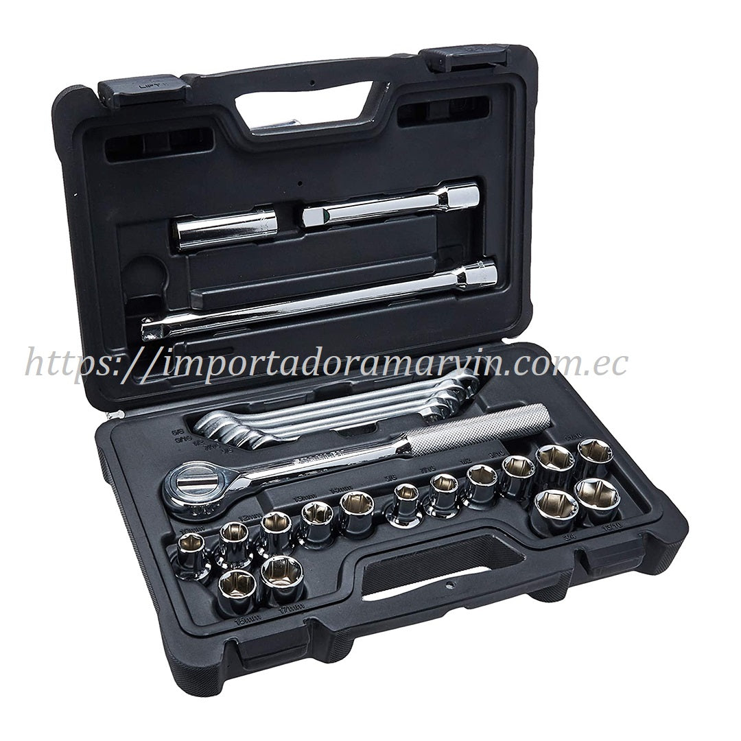 Rachas Stanley Juego de 25 Piezas Profesional – Importadora Marvin